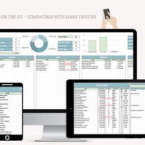 Digital to Do List and Task Tracker, Google Sheets to Do List ...