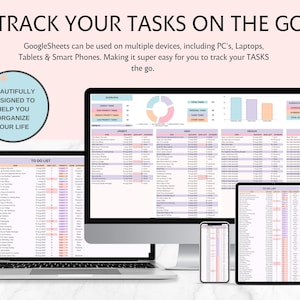 Digital to Do List and Task Tracker, Google Sheets to Do List ...