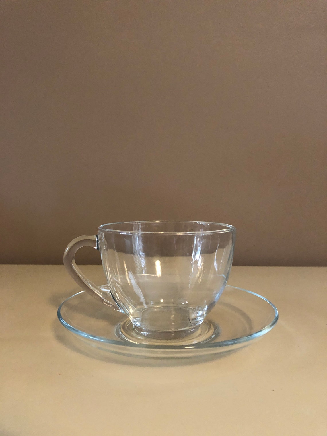 Set for 6 Vintage MCM French Arcoroc Coffee Cups & Saucers - Etsy