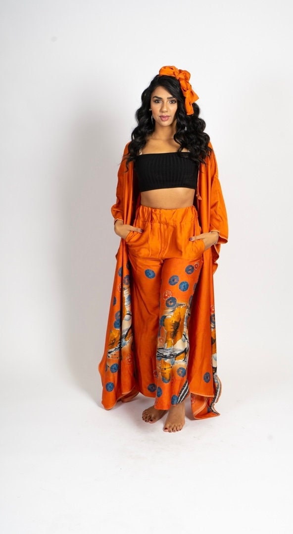 Two Piece Kaftan Set/ Kaftan Set - Etsy