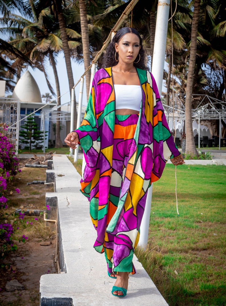 Two Piece Kaftan Set/ Kaftan Set - Etsy