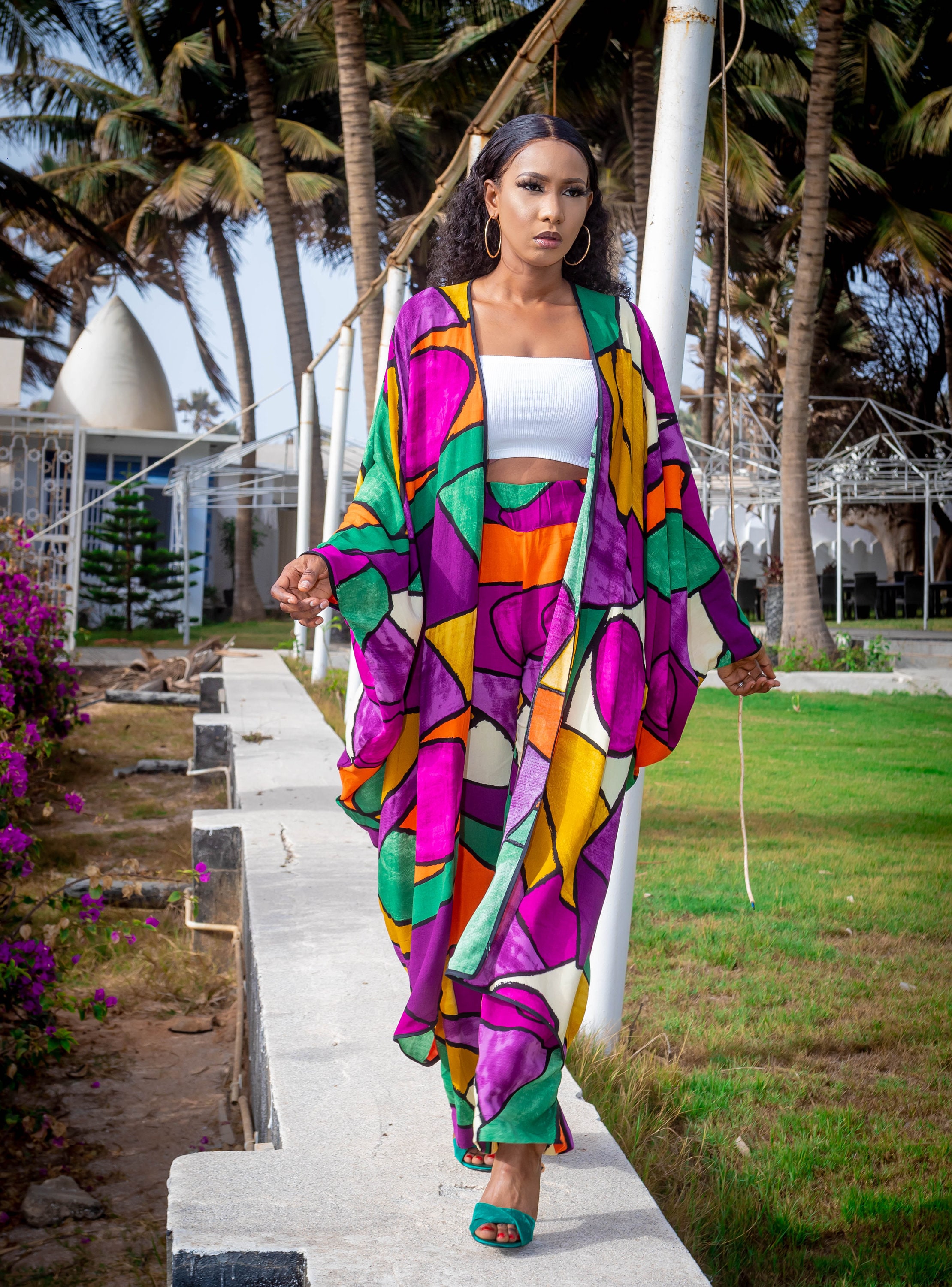 Two Piece Kaftan Set/ Kaftan Set - Etsy