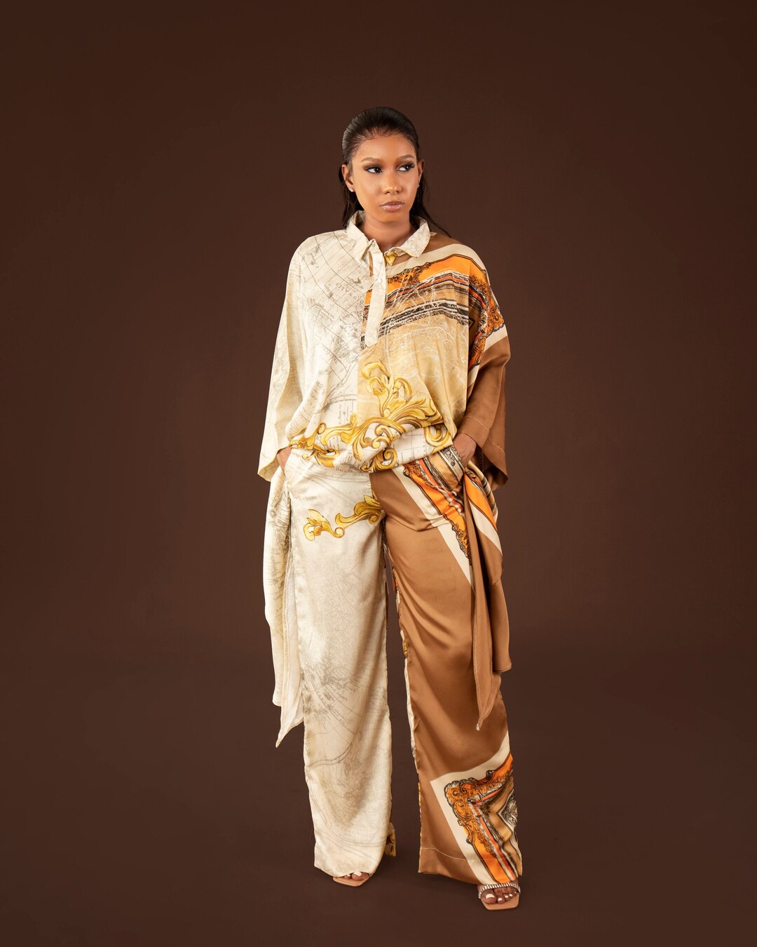 Two Piece Kaftan Set/ Kaftan Set - Etsy