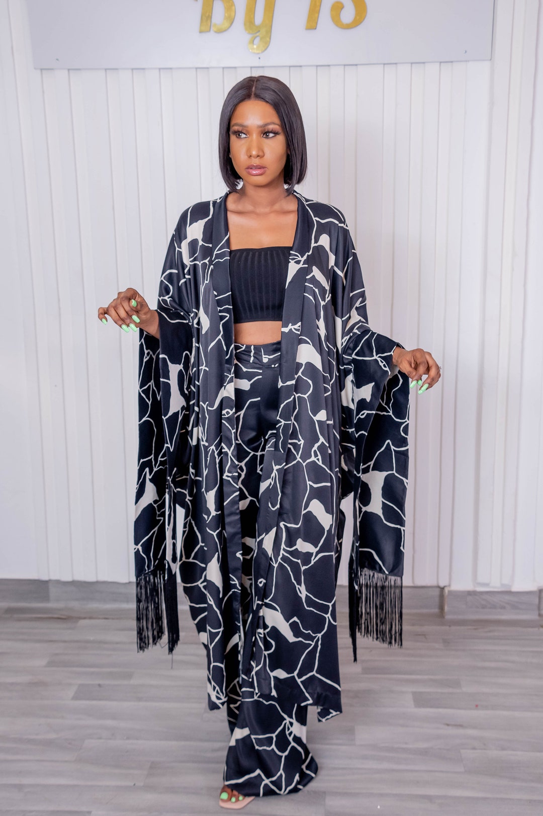Two Piece Kaftan Set/ Kaftan Set - Etsy