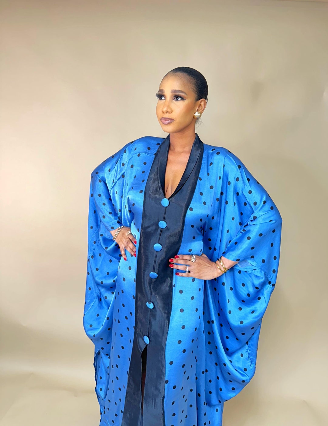 Silk Satin Kaftan Luxury Kaftan Abaya Dress - Etsy