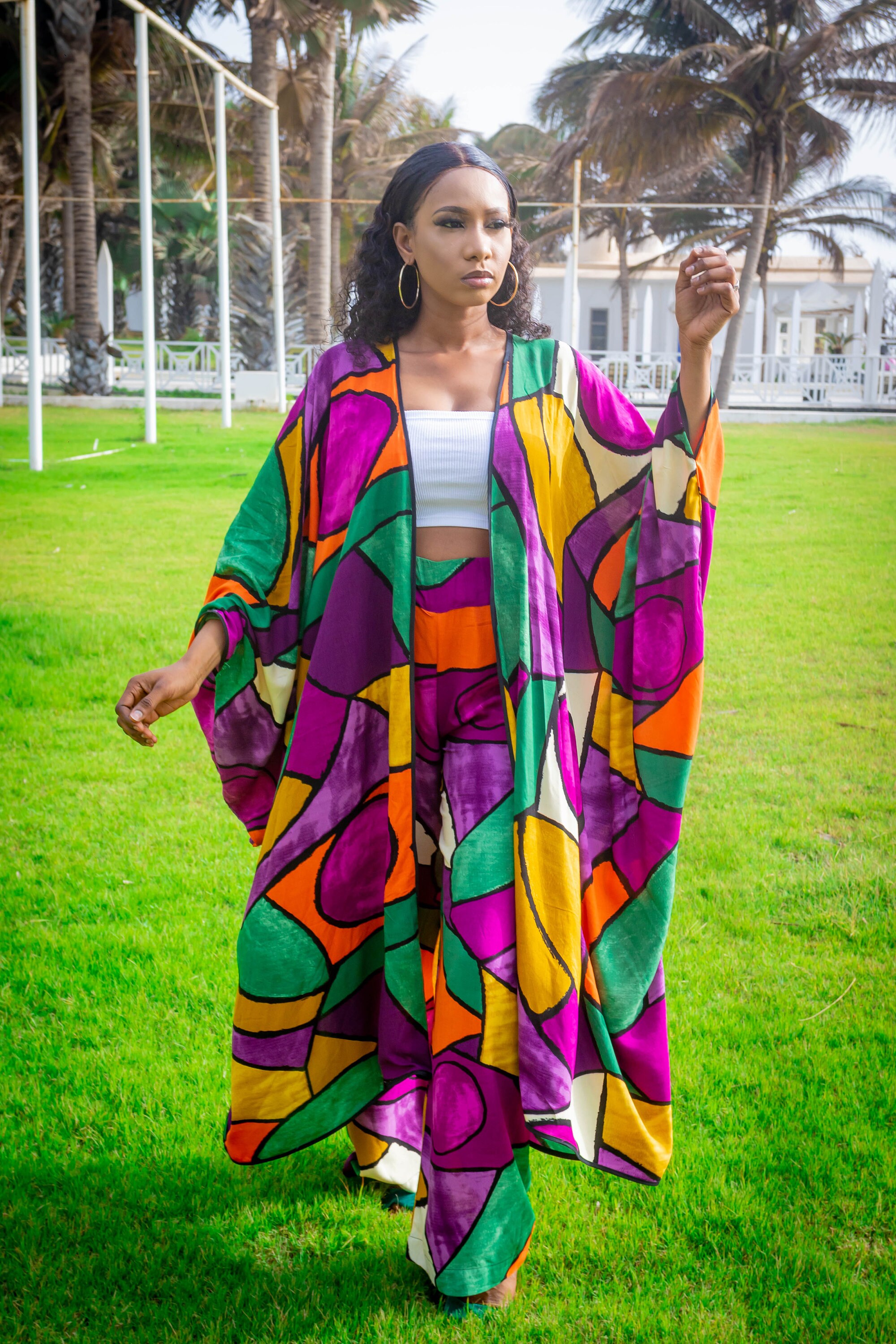 Two Piece Kaftan Set/ Kaftan Set - Etsy