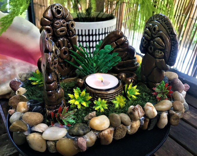 Taino Art Atabey, Behique, Yucahu or Diosa Luna Sculpture Ceremonial ...