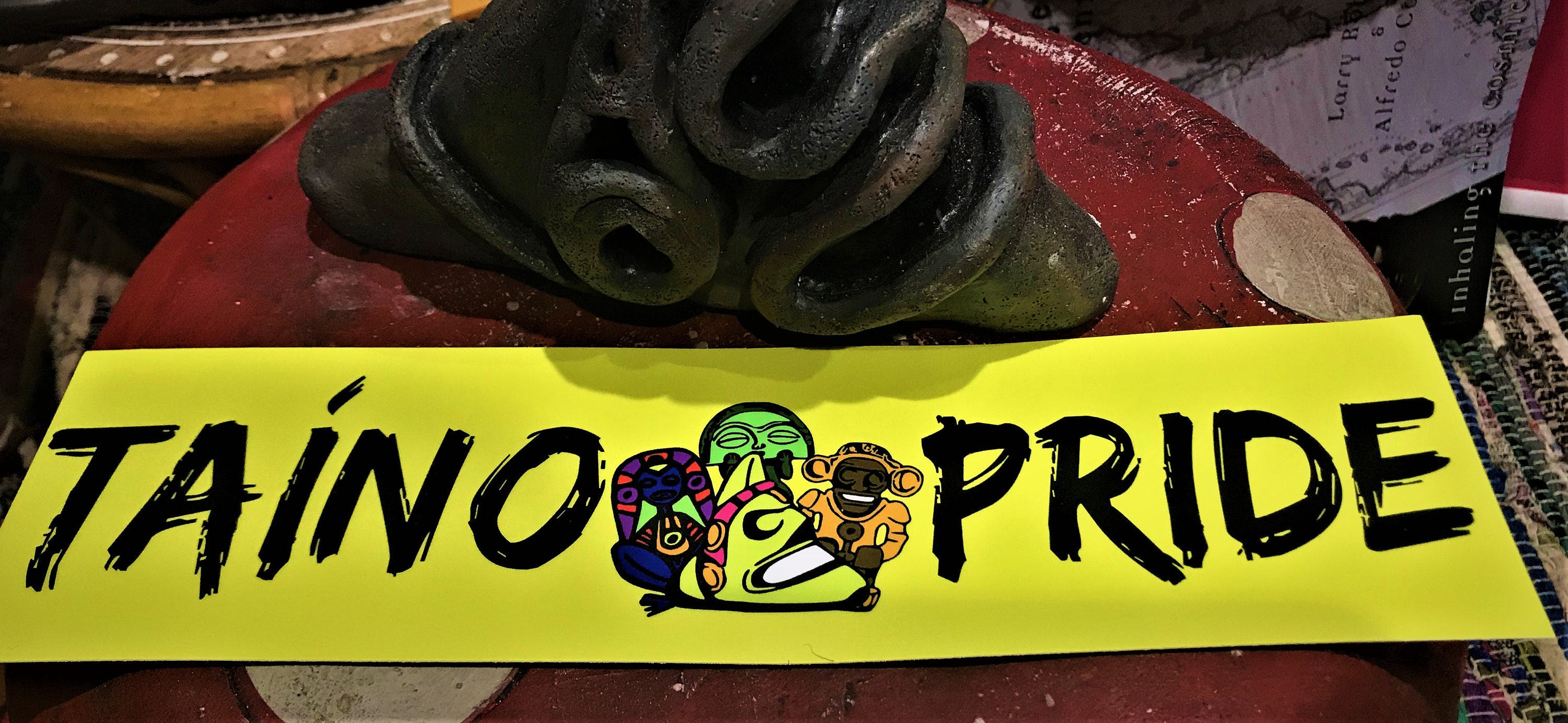 Taino Indigenous Cemi Deities 11.5 Inch Bumper Decals - Etsy Singapore