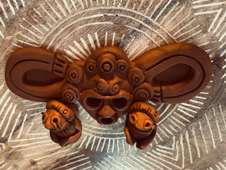 Taíno Cemi Sculpture Set HURAKÁN, GUATAUBÁ and COATRISQUIE - Etsy