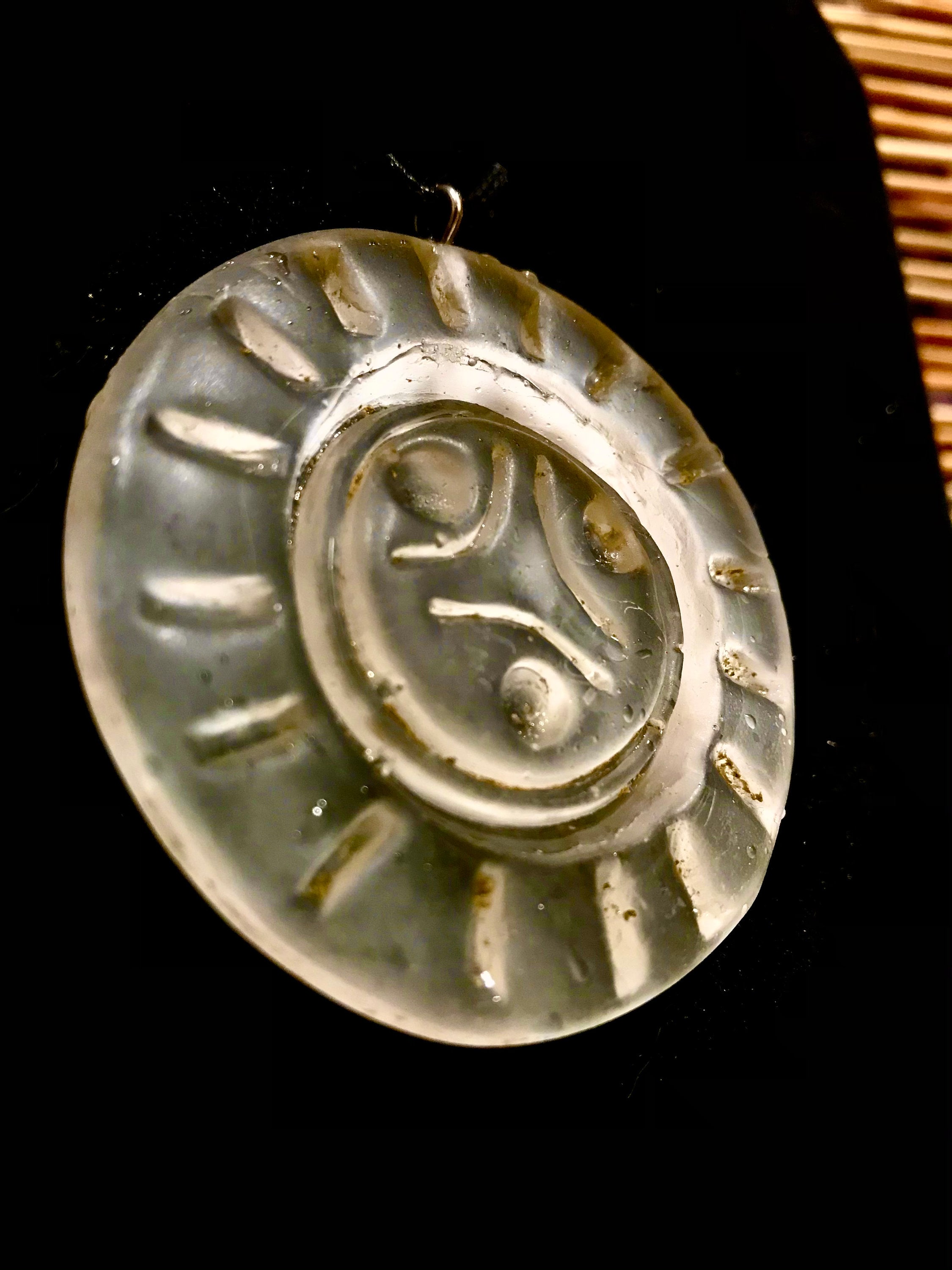 Taino Art Metallic Gold Guanin Amulet - Etsy Israel