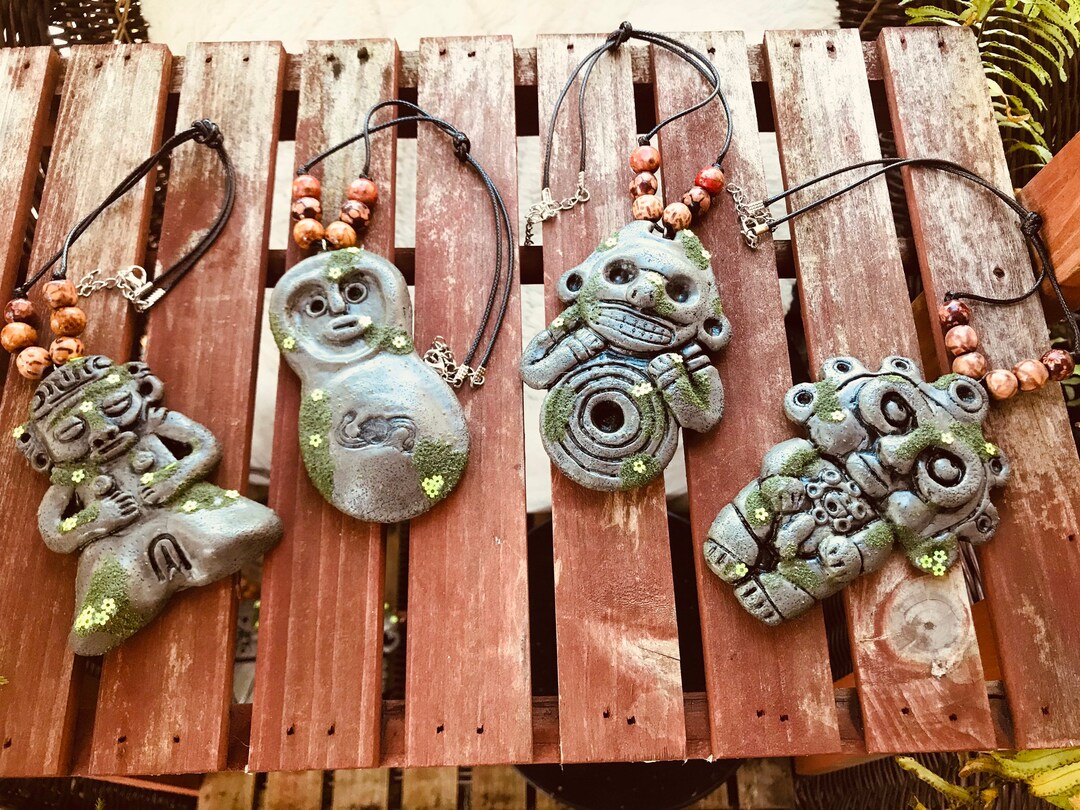 Taino Art MUSGO SERIES Boinayel, Maquetaurie Guayaba, Guabancex or ...