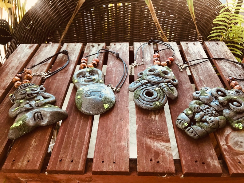 Taino Art MUSGO SERIES Boinayel, Maquetaurie Guayaba, Guabancex or ...