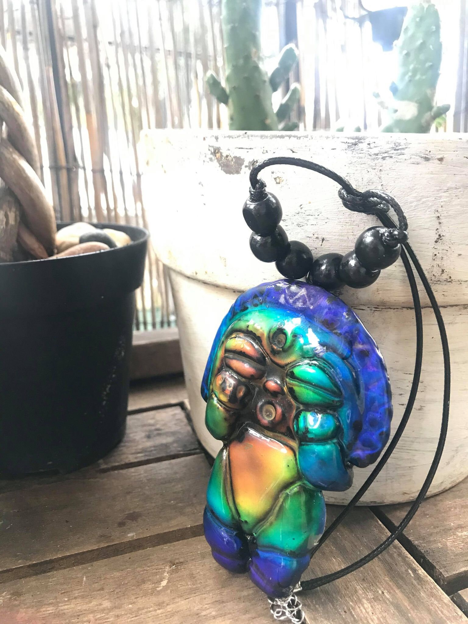 NEW Atabey ringmood Effect Heat Sensitive Pendant/amulet - Etsy