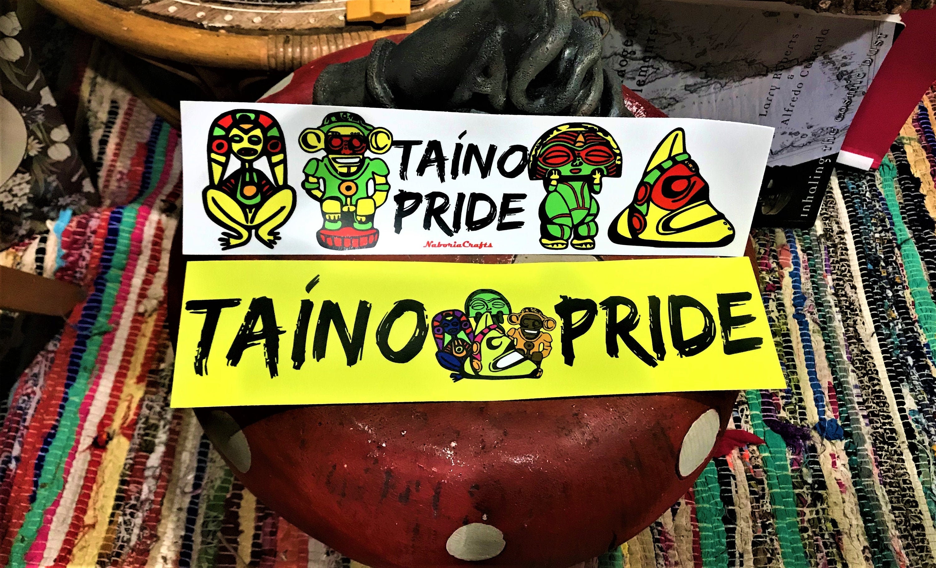 Taino Indigenous Cemi Deities 11.5 Inch Bumper Decals - Etsy Singapore