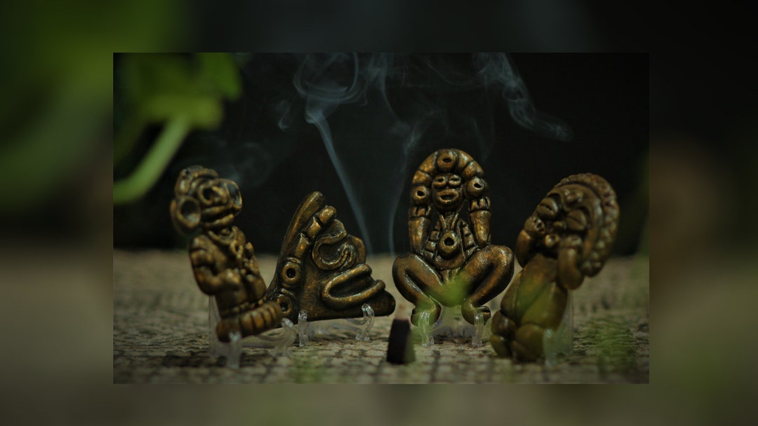 Taino Art Sculptures Cemis Set of 4 (wave1) - Etsy