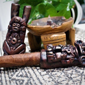 Taino Inhaler Indigenous Tabako Pipe Piece - Etsy