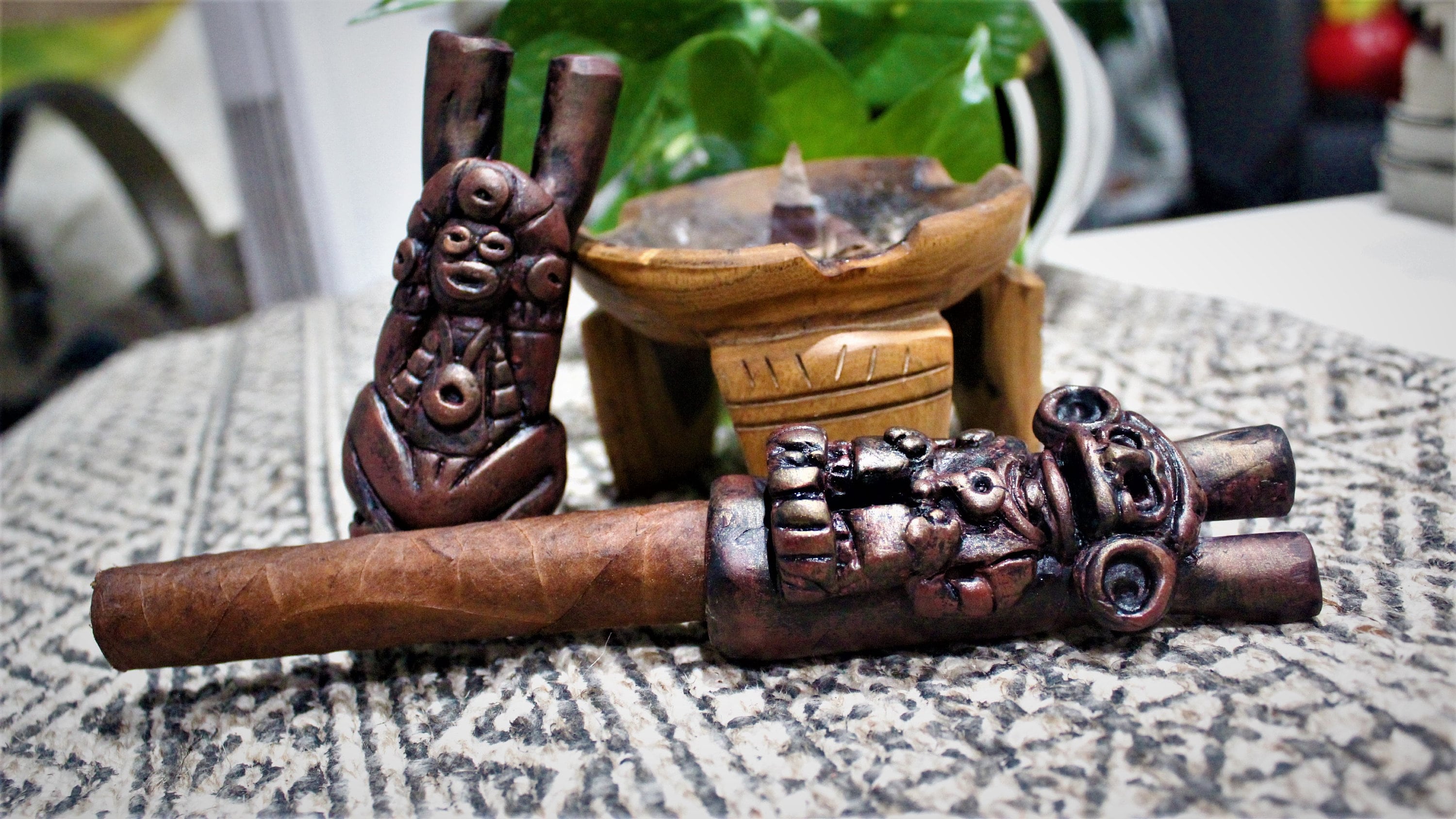 Taino Inhaler Indigenous Tabako Pipe Piece - Etsy