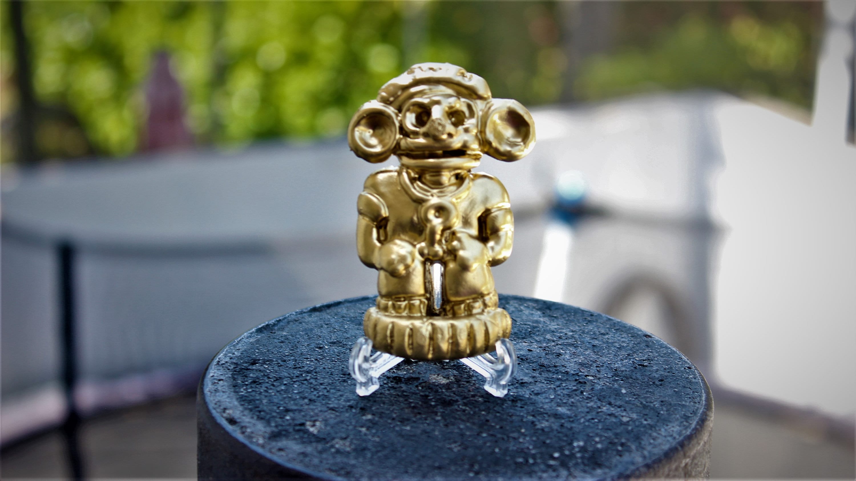 Metallic Gold Color Taino Art Sculptures Cemis Set of 4 - Etsy