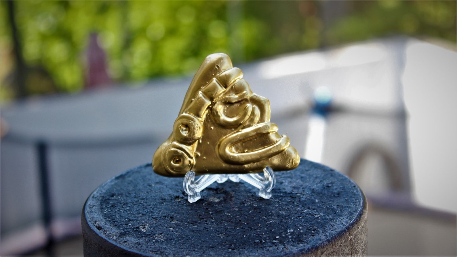 Metallic Gold Color Taino Art Sculptures Cemis Set of 4 - Etsy