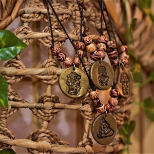 Taino Art Coin Amulet/necklace/pendant of Atabey Atabeira Yucahu ...