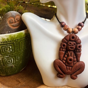 Guaguarey Mother Atabey Taino Deity Red Soil Deidad Color Arcilla ...