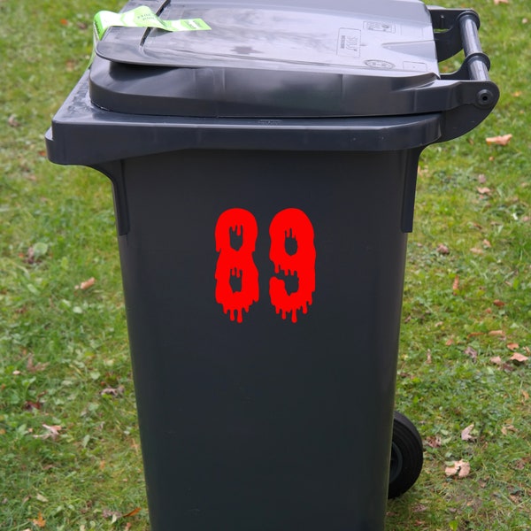 Funny Wheelie Bin Stickers - Etsy