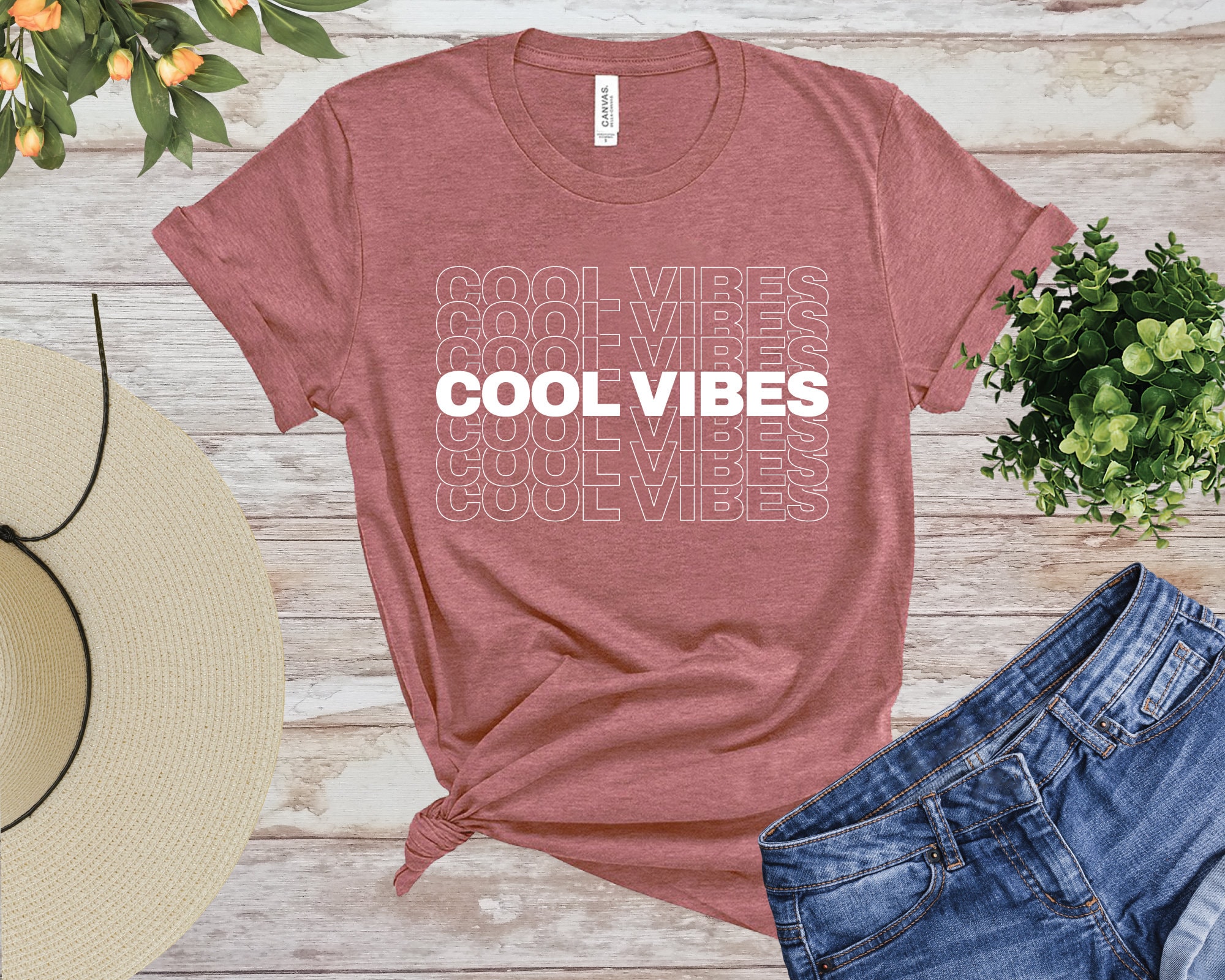 Cool Vibes T-Shirt Cool Shirt Trendy Tee Be Cool Shirt | Etsy