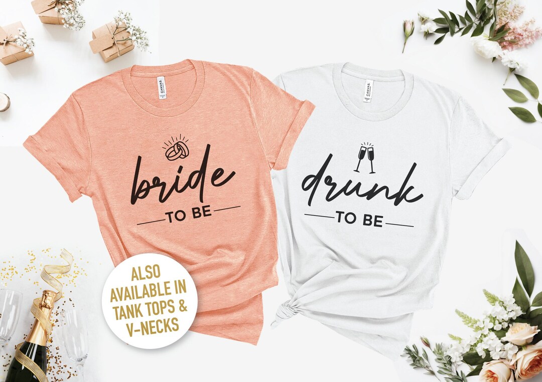 Bachelorette Matching Shirts, Bridal Party Group Shirts, Wedding Party ...