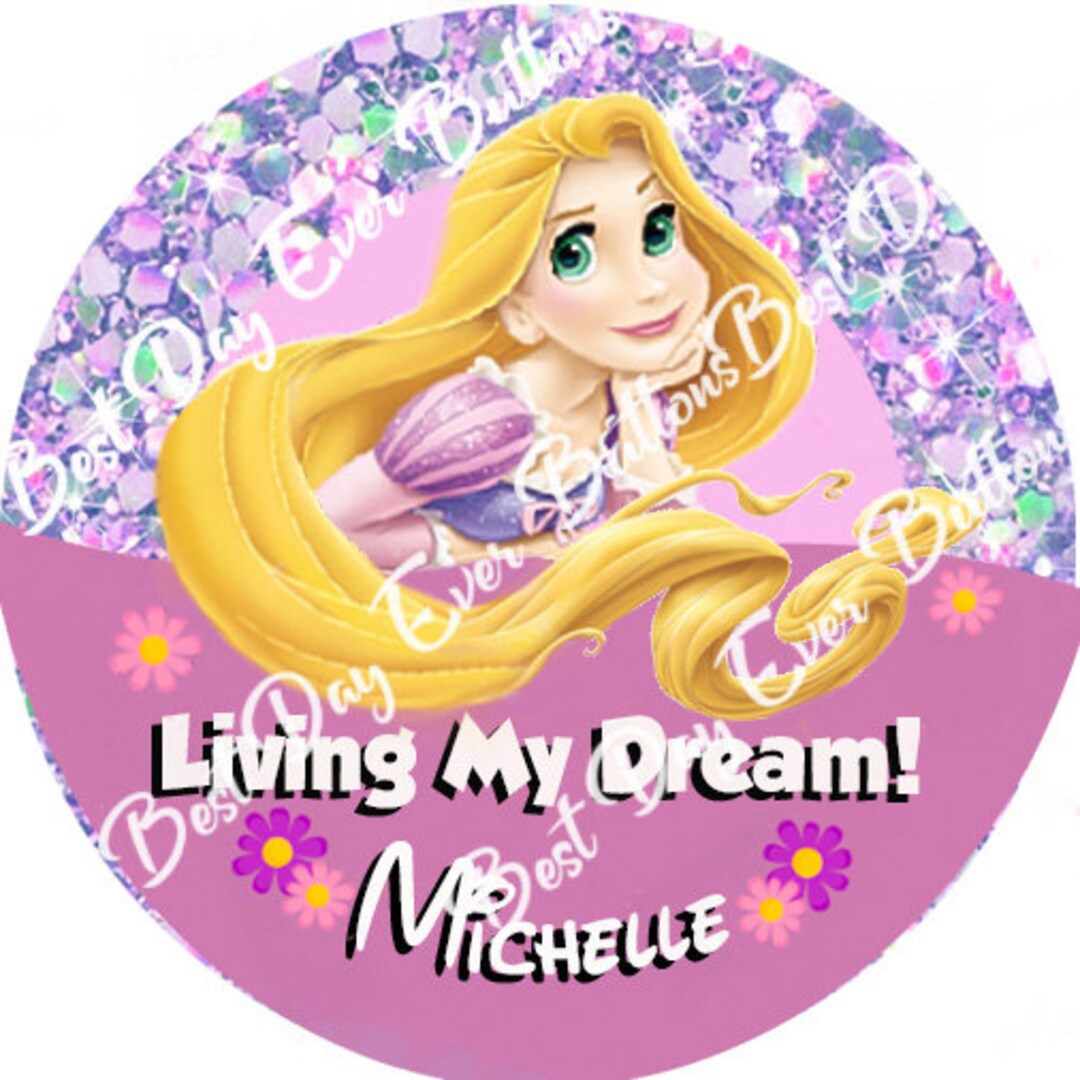 Rapunzel Disney Buttons rapunzel Disney Pins-tangled Disney - Etsy