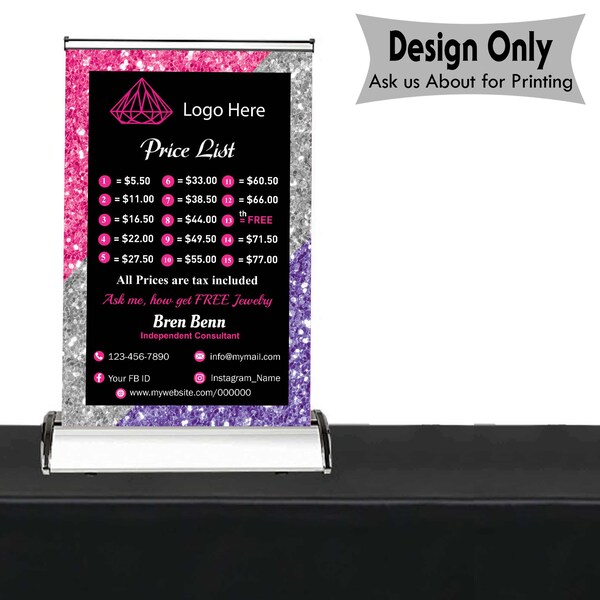 Paparazzi Table Signs - Etsy