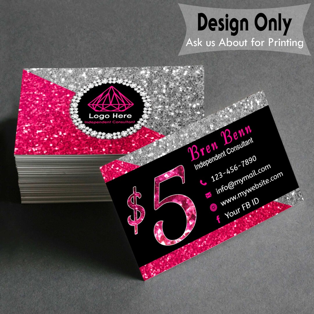 Personalized Jewelry Business Cards _ Custom Business Cards_digital ...