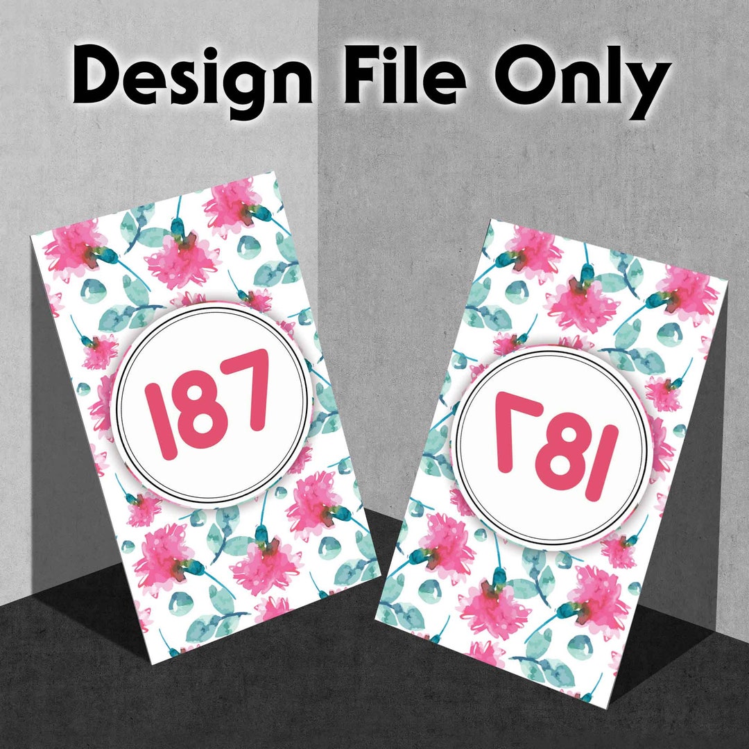 Facebook Live Numbers for Jewelry Business_live Number Cards_1 to 200 ...