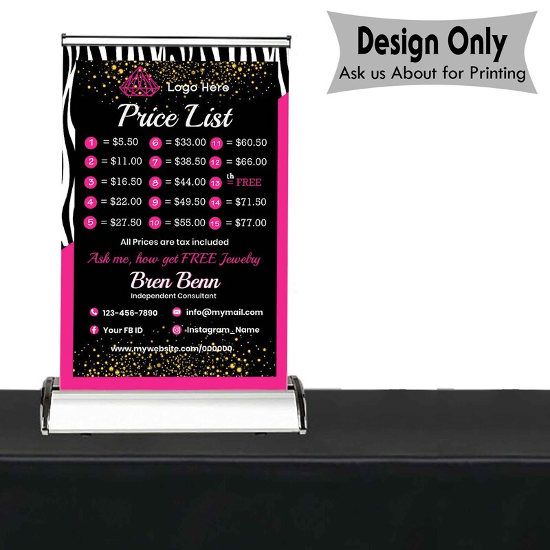 Paparazzi Table Signs - Etsy