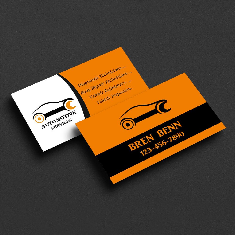 Auto Repair Business Cards
