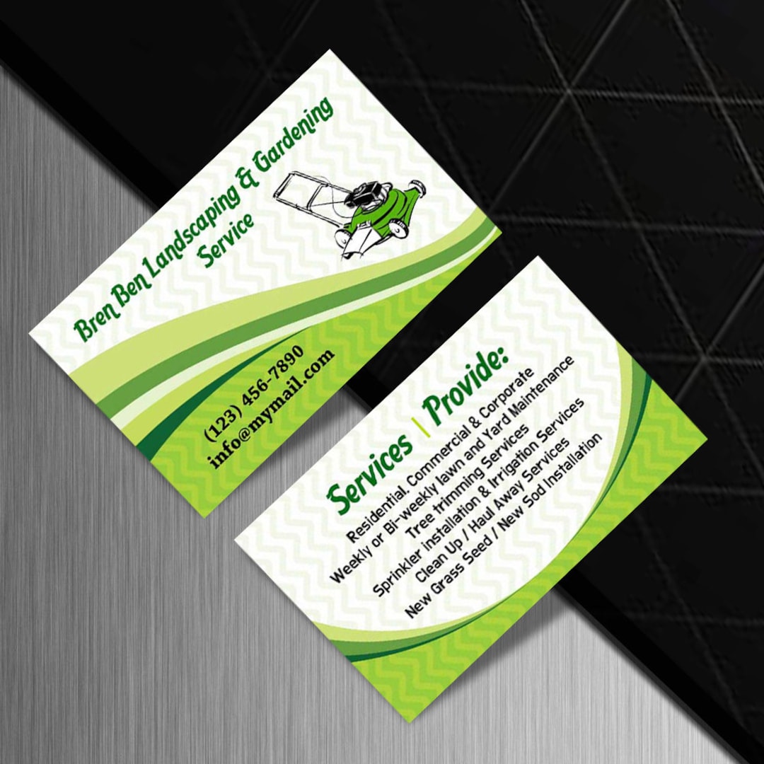 landscaping-business-card-design