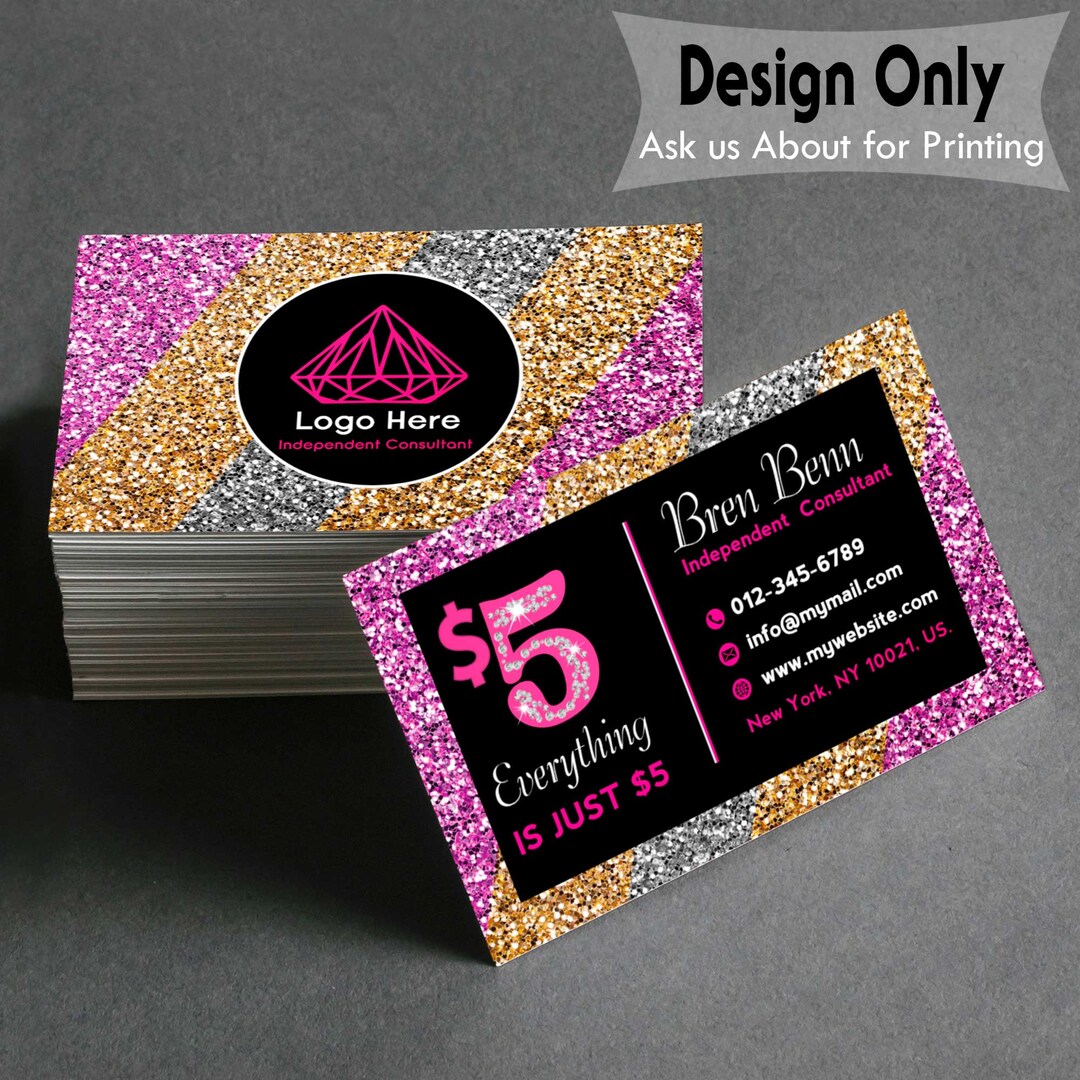 Personalized Jewelry Business Cards _ Custom Business Cards_digital ...