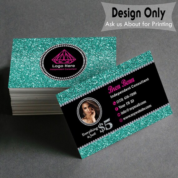 Personalized Jewelry Business Cards _ Custom Business - Etsy