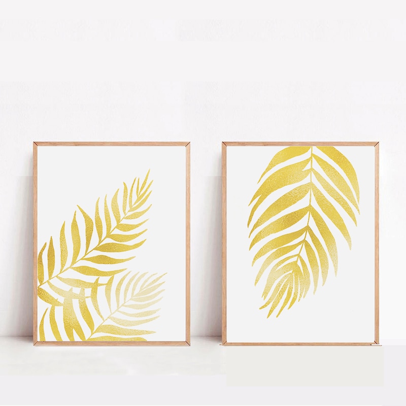Palm Leaf Print - Etsy