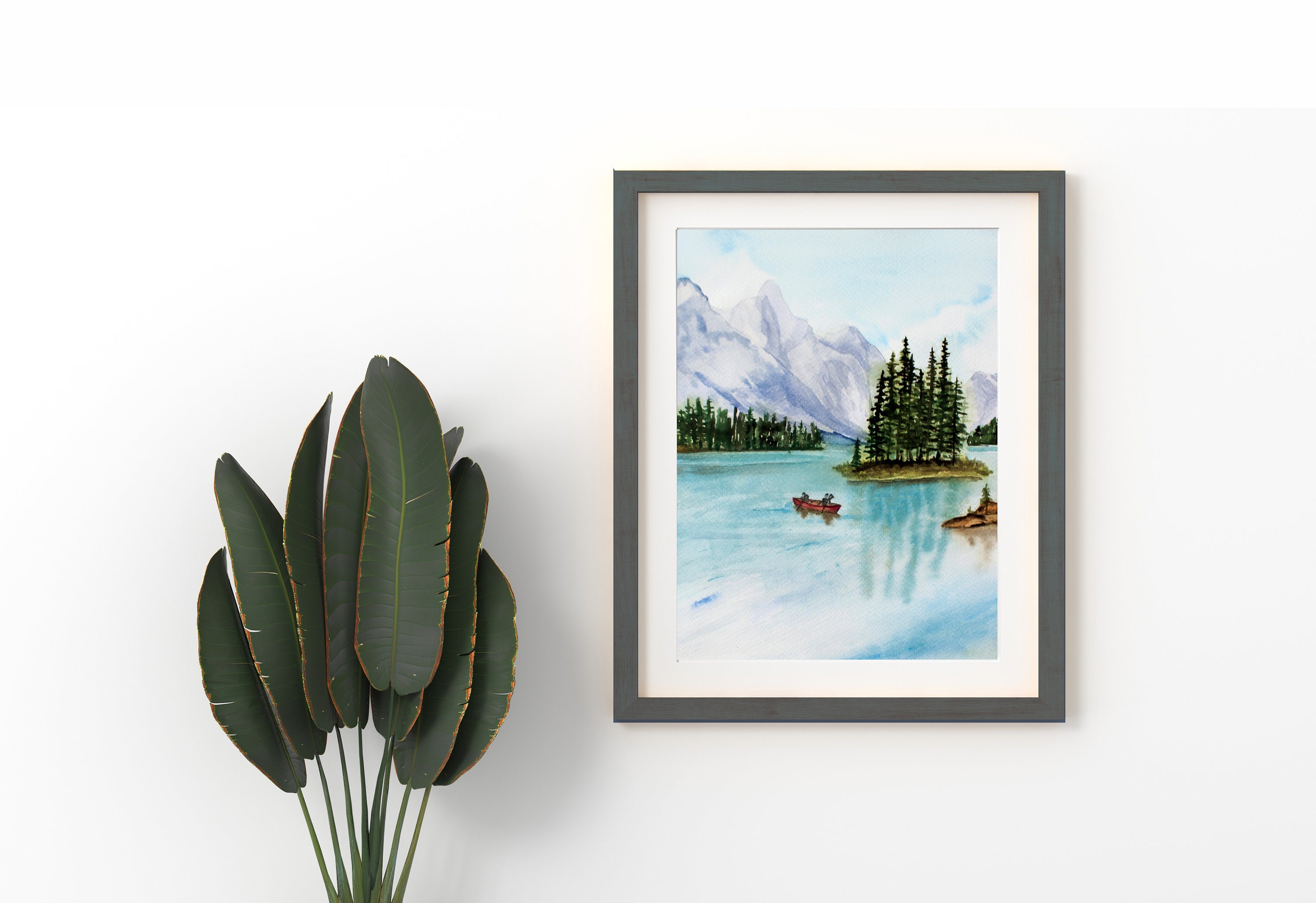 Set of 3 Watercolor Landscape Prints Canadian Landscape Art - Etsy Canada