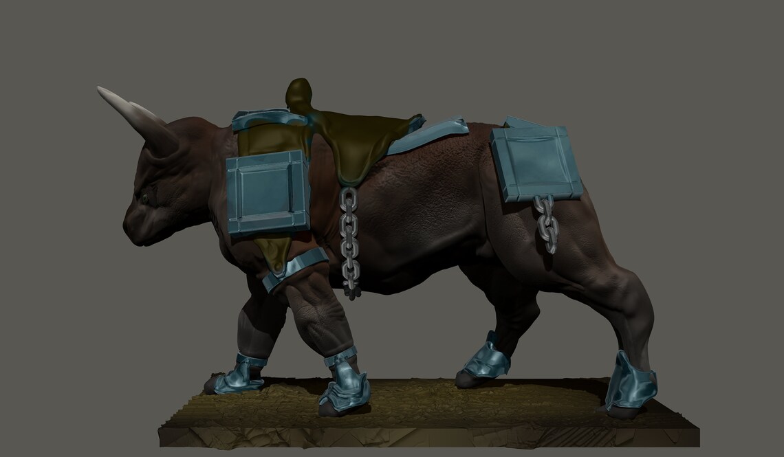 Minecraft Ravager | Etsy