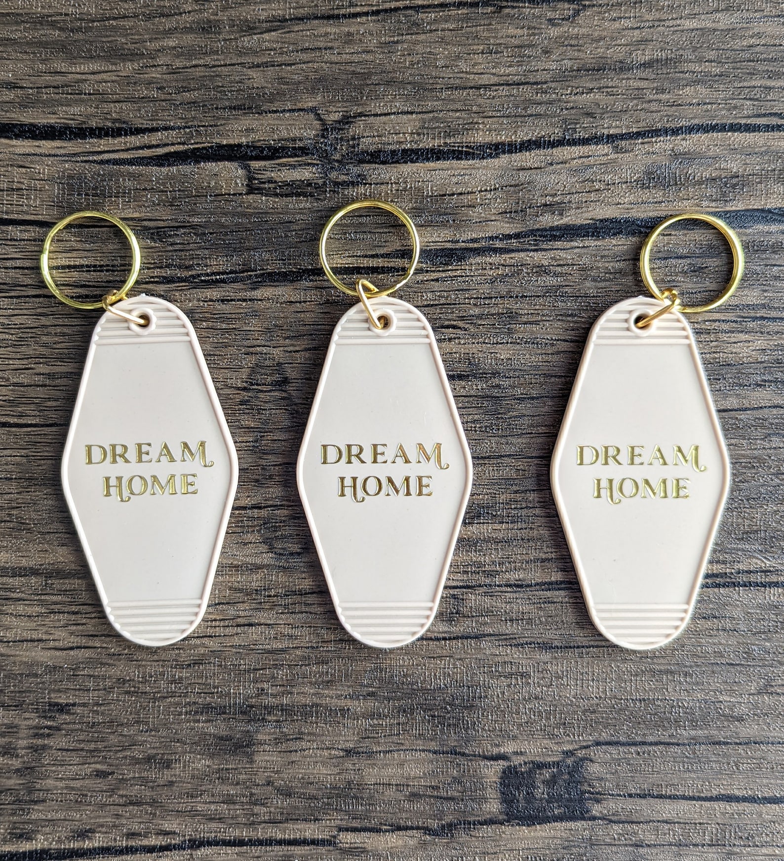 Dream Home Keychain Dream Home Key Tag Dream Home Motel Key Chain ...