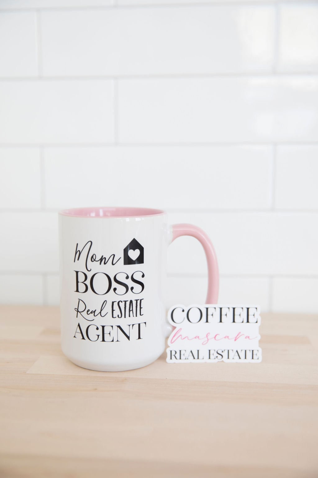 Coffee Mascara Real Estate Sticker Coffee Mascara Real Estate Decal ...