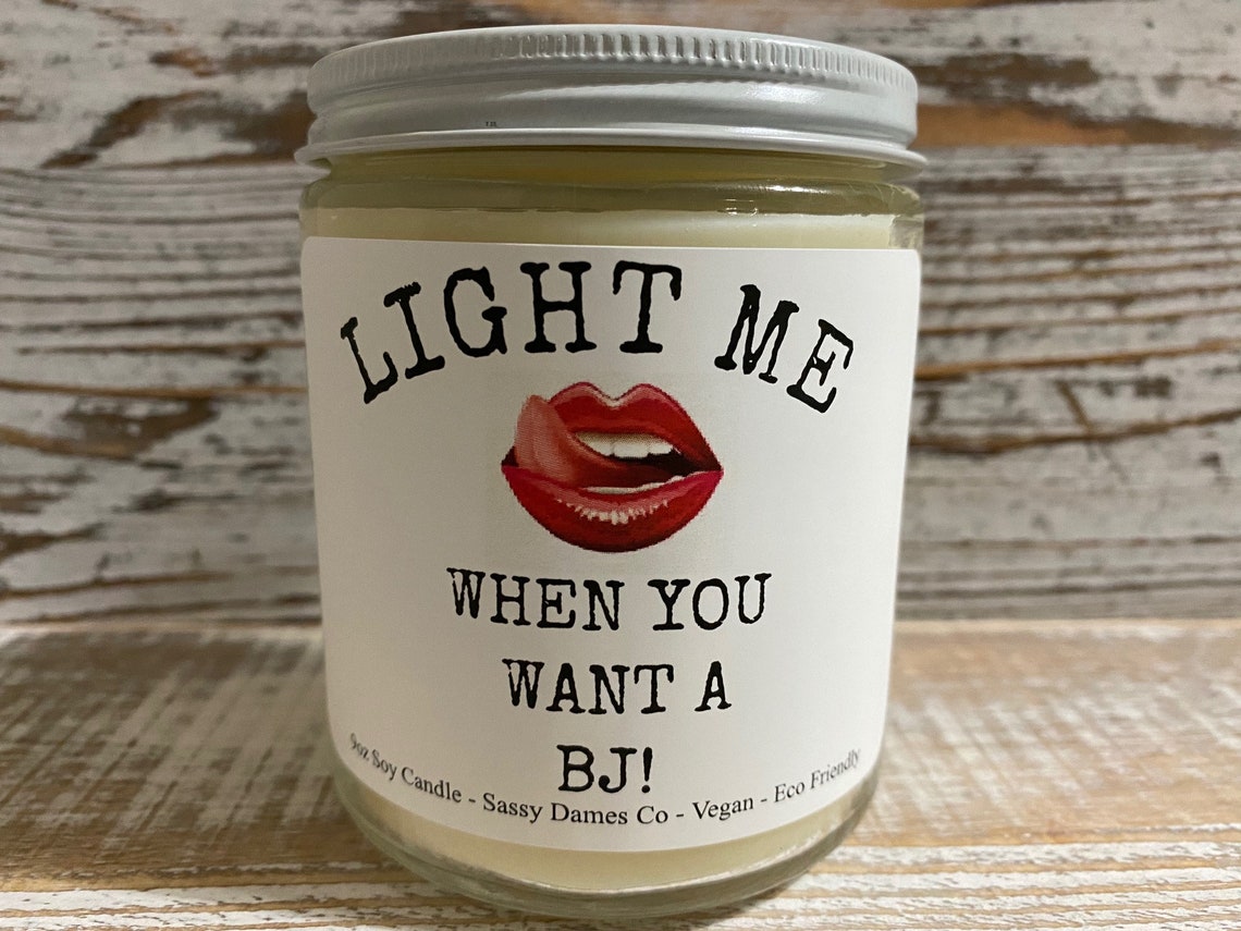 LIGHT ME WHEN You Want a Blowjob Gift for Husband Gift for | Etsy