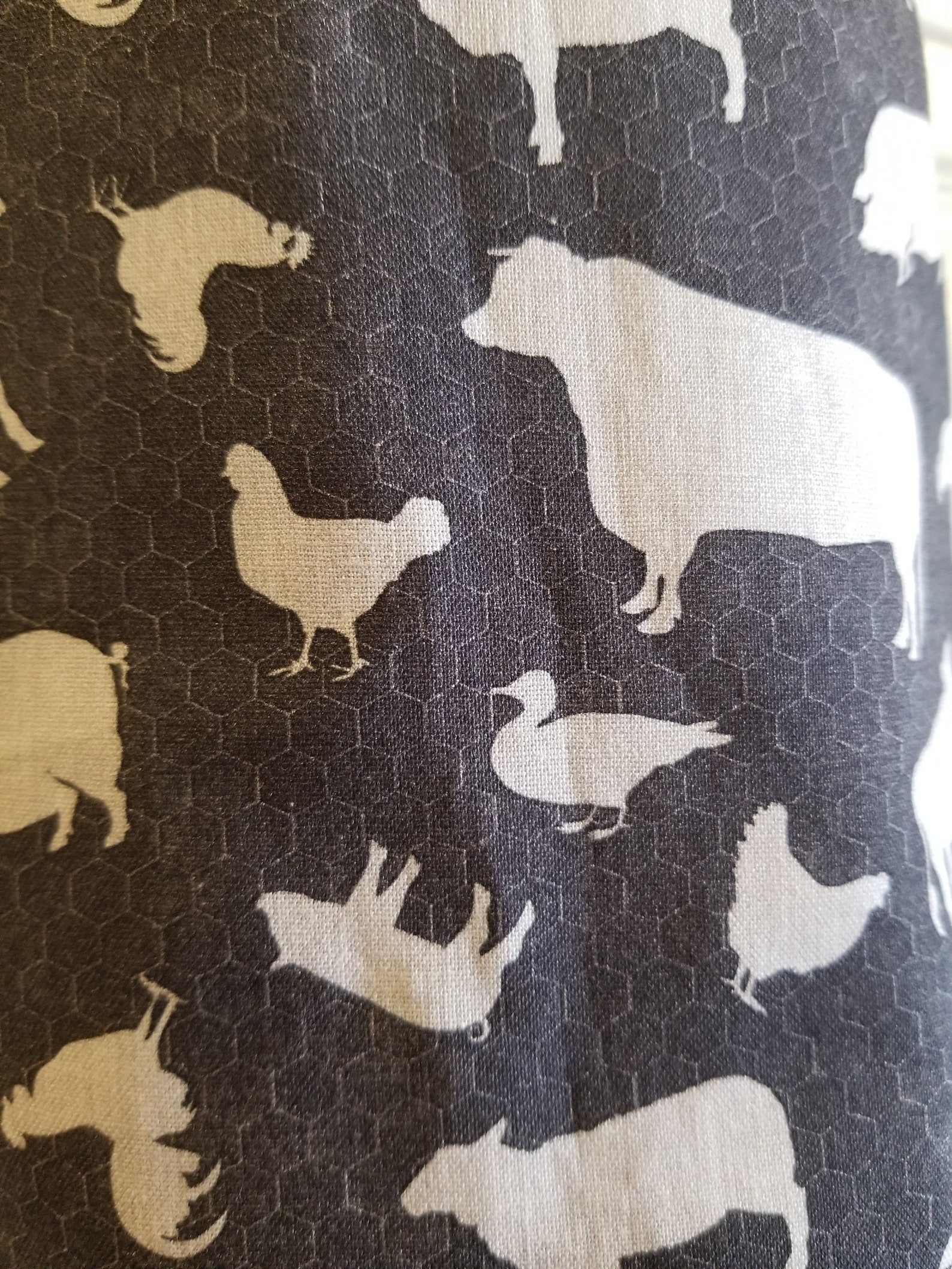 Handmade Farm Animal Chicken Wire Pattern Kitchen Plastic | Etsy