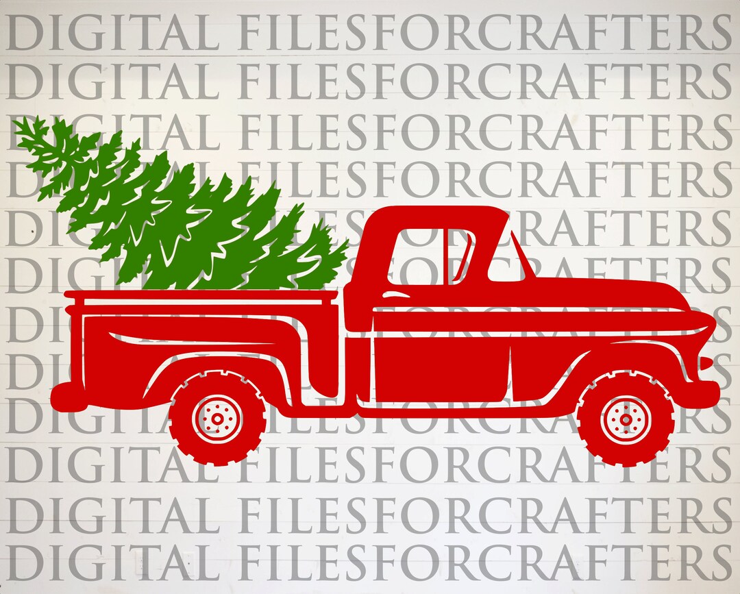 Farm Fresh Christmas Tree Truck Svg Pine Spruce Fir Cedar - Etsy