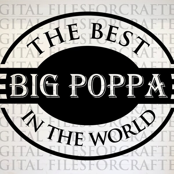 Big Poppa - Etsy