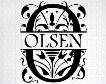 Monogram Letter O | Etsy