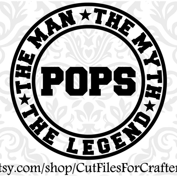 Pops Svg - Etsy