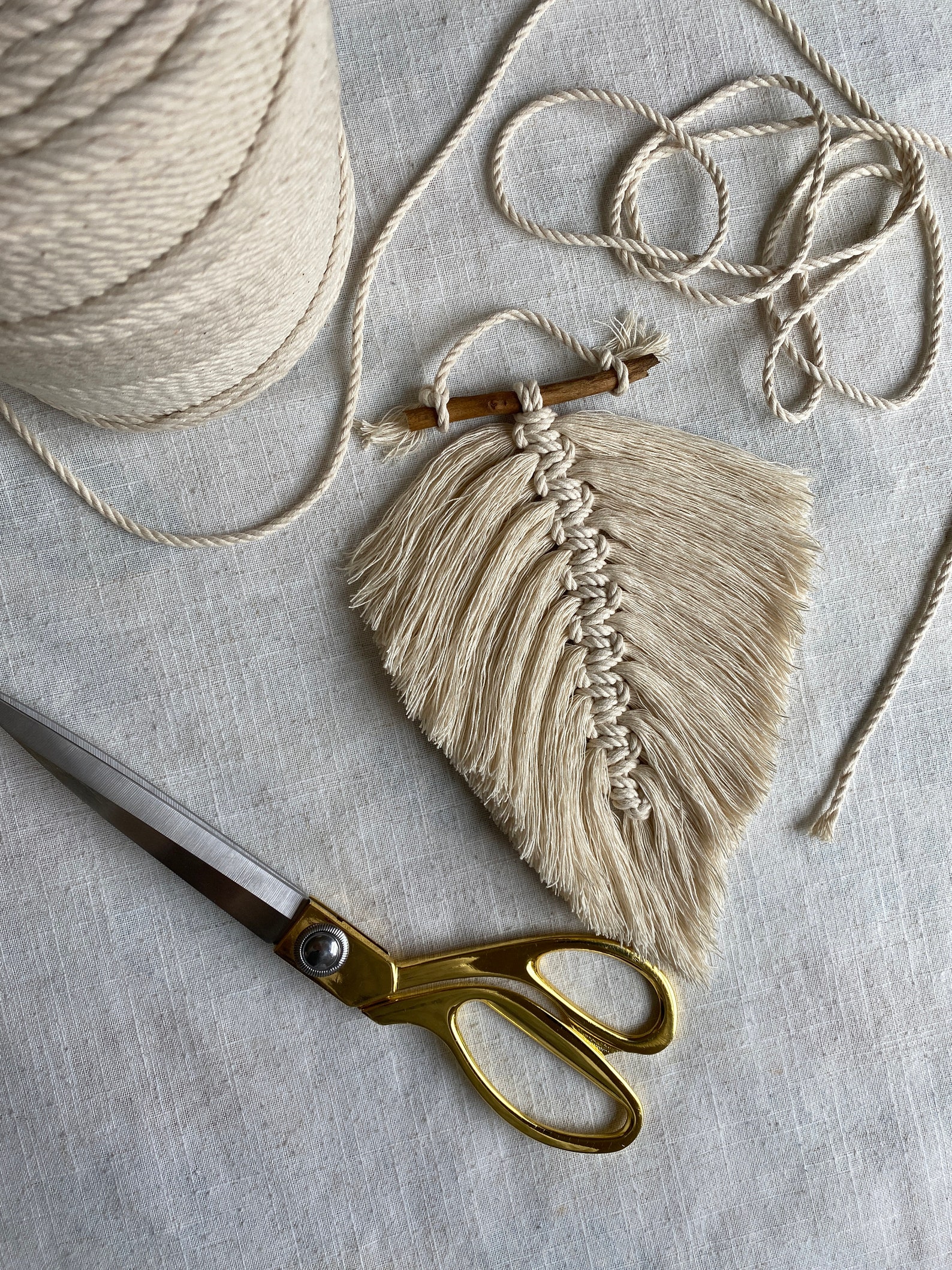DIY Macrame Kit,craft Kits,macrame Kit,craft Kit,macrame Leaf Wall ...