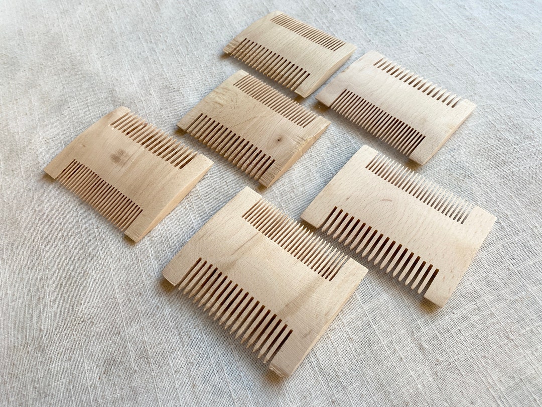 Wooden Comb,macrame Comb,craft Tool, - Etsy UK